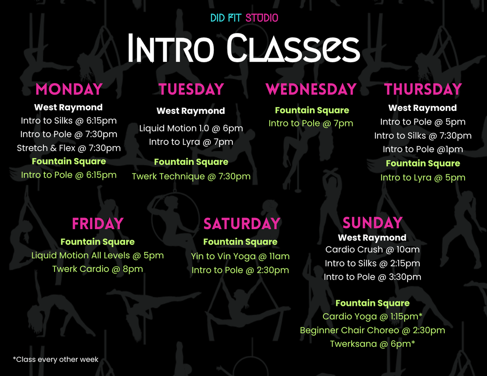 Intro Offers – DID Fit Studio